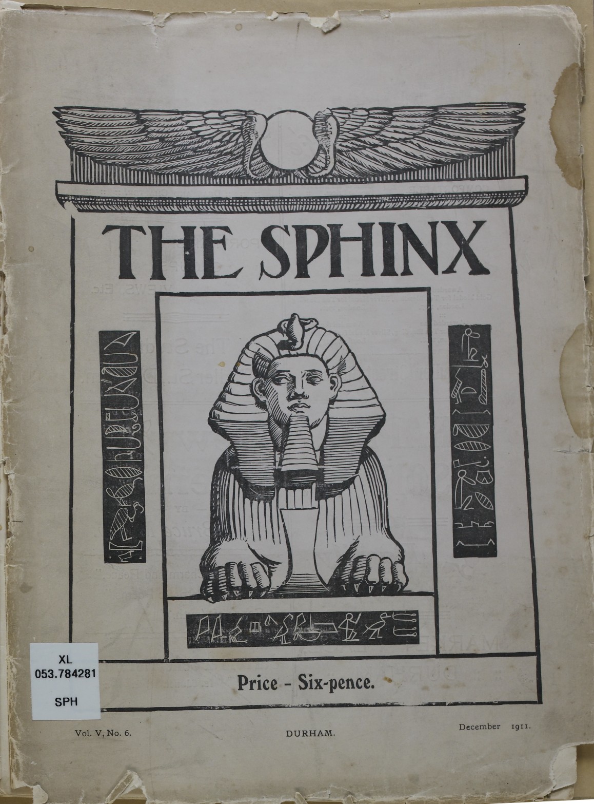 The Sphinx. Volume 5 Issue 6